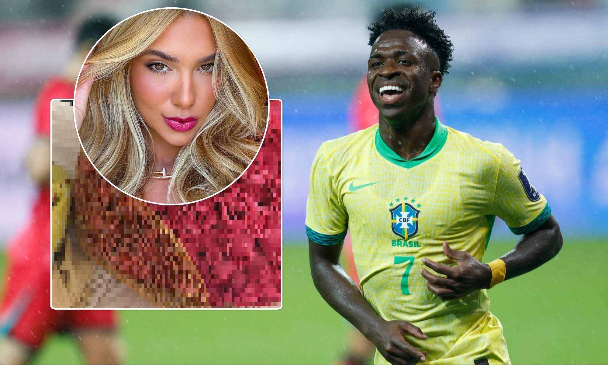 El nuevo detalle de Vinicius con su novia tras la polémica desatada en ...