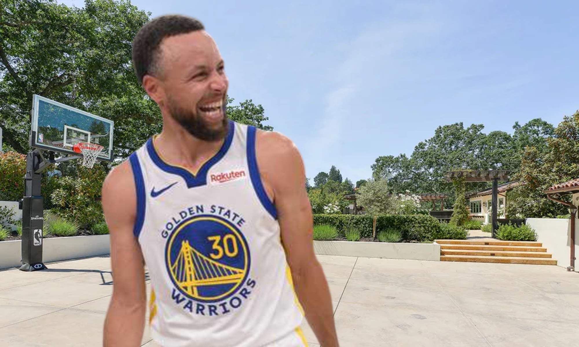 La residencia de Stephen Curry en California: 900 m², cancha privada y ...